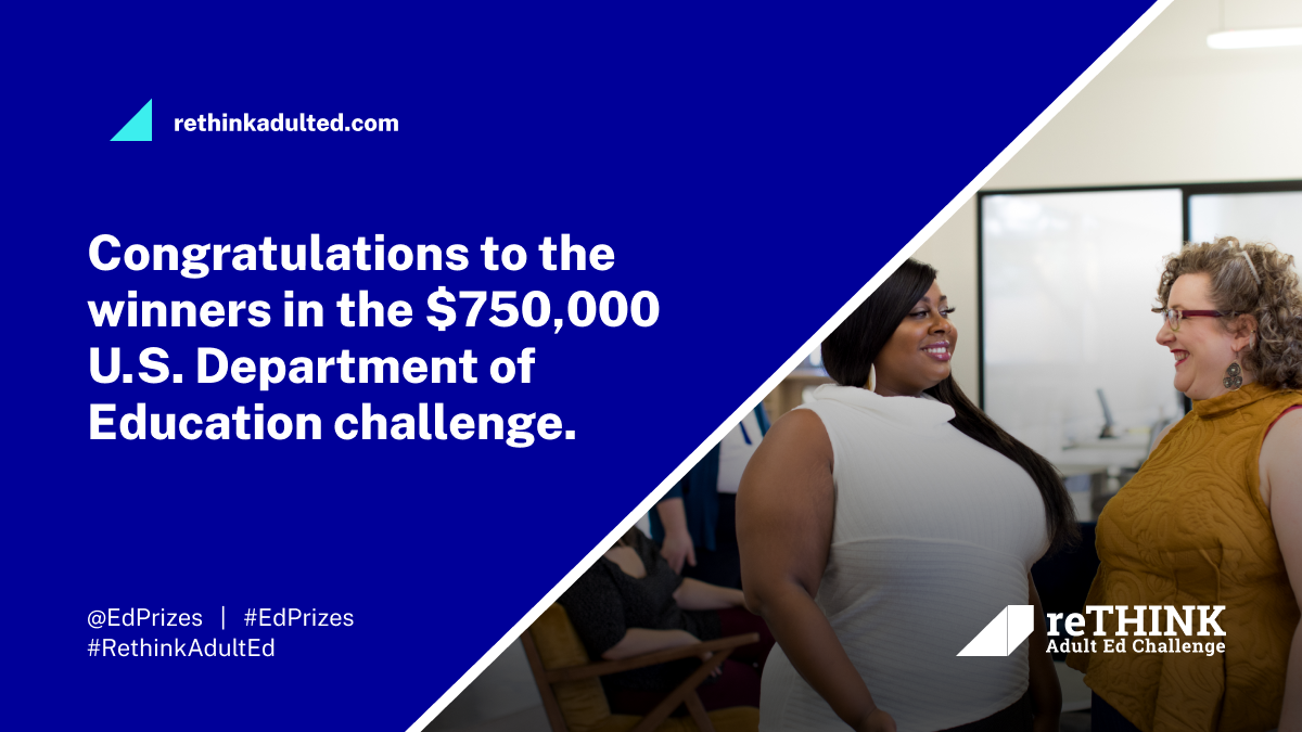 U.S. Department of Education announces five winners - Rethink Adult Ed ...